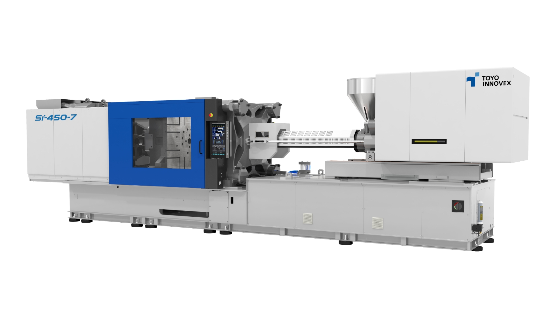 Electric Servomotor Driven Plastic Injection Molding Machine, the Si-7 ...